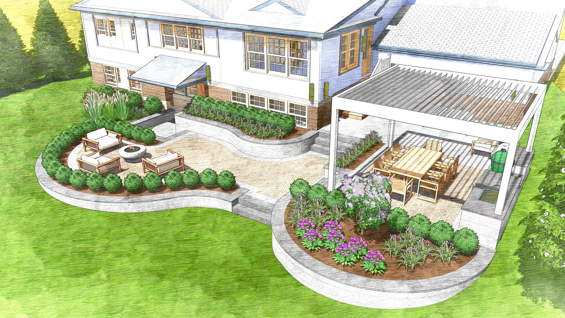 Landscape Design NJ, Landscape Construction | Harmony Design